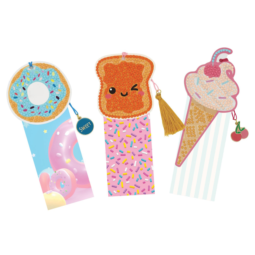 Diamond Art Sweet Treats Bookmark Set – Happily - For Happy Minds