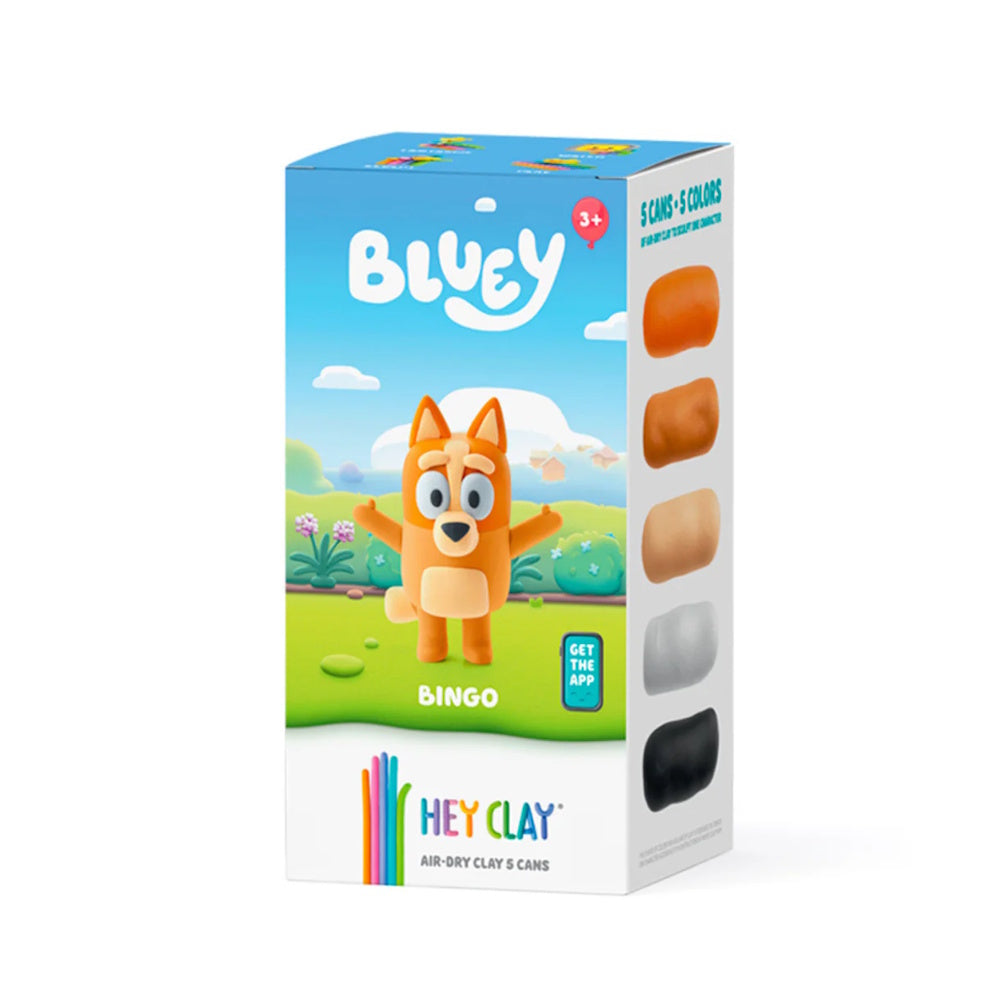 Hey Clay Bluey & Friends - Bingo (5 Cans) – Happily - For Happy Minds