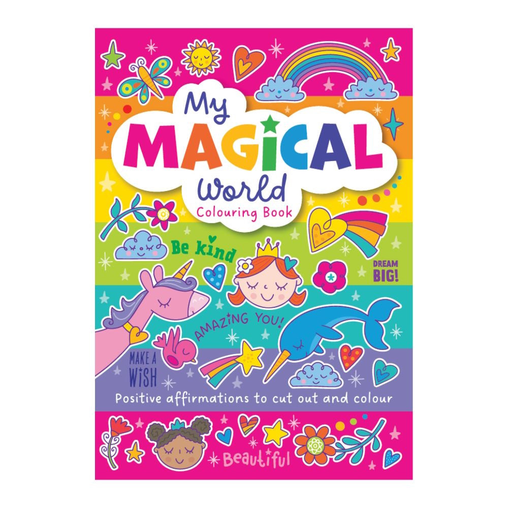 My Magical World Colouring Book – Happily - For Happy Minds
