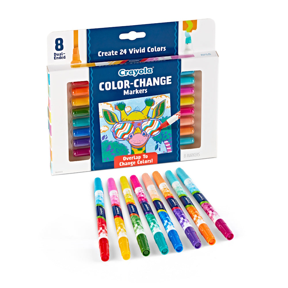 Crayola Colour Change Markers 8pk – Happily