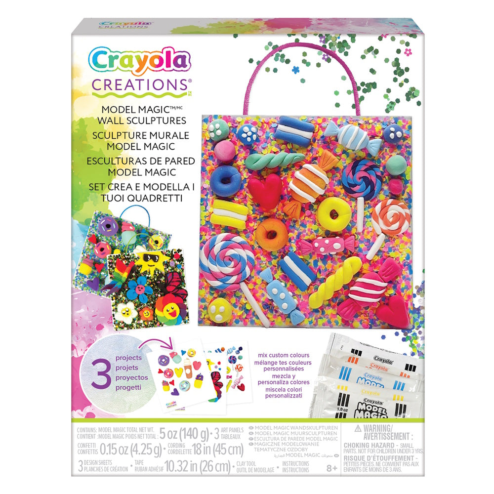 Crayola Creations Model Magic Wall Sculptures Kit – Happily - For Happy ...