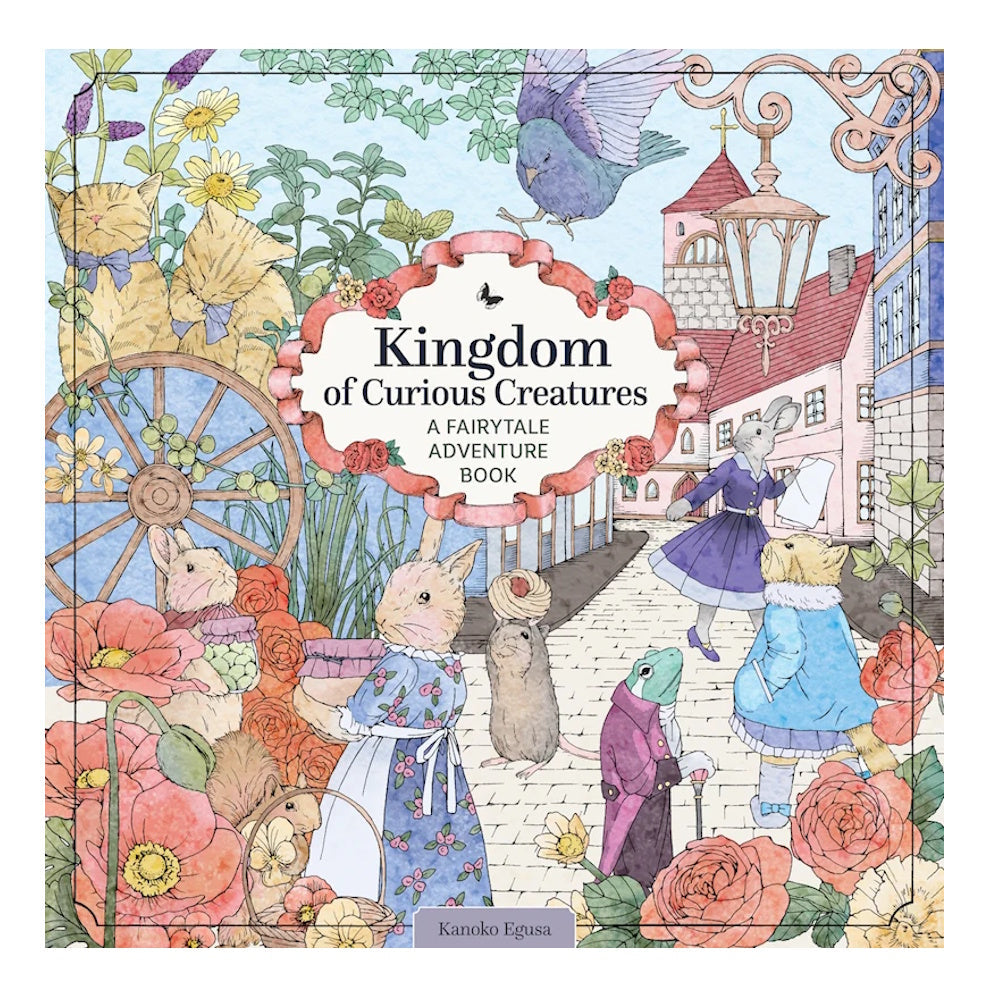 Kingdom of Curious Creatures Colouring Book – Happily - For Happy Minds